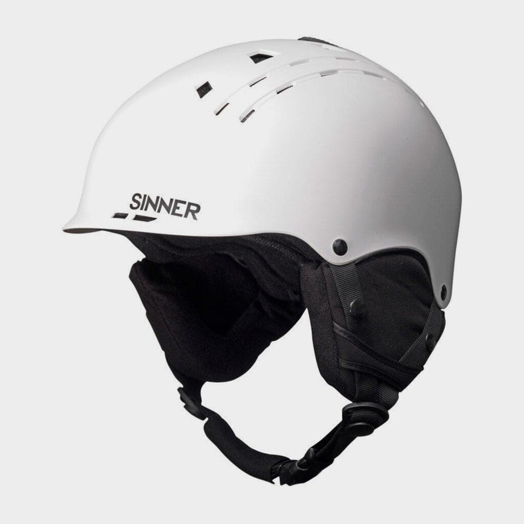 Sinner Pincher Snowsports Helmet - White, White - Ski Helmets UK