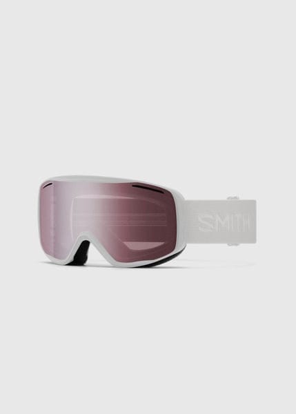 Smith Rally White / Igniter Mirror Goggles - White - Ski Helmets UK