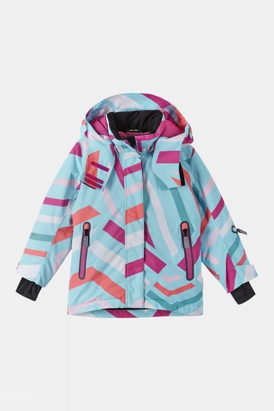 Reima Girls Kiiruna Jacket - Turquoise - Ski Helmets UK